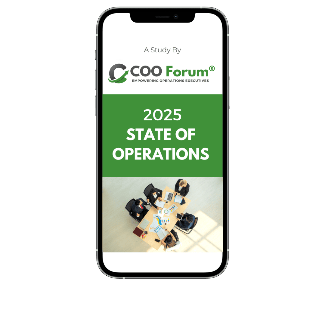 COO Forum 2025 state of operations report